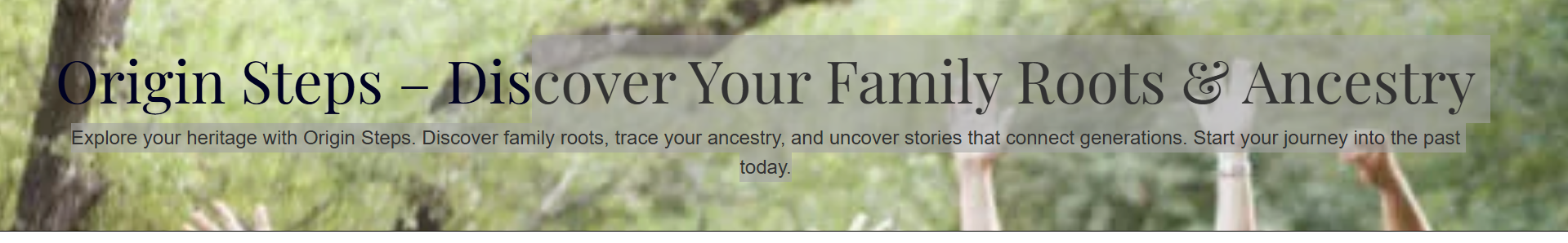 Oral Traditions: Stories Passed Through Generations - Origin Steps ...